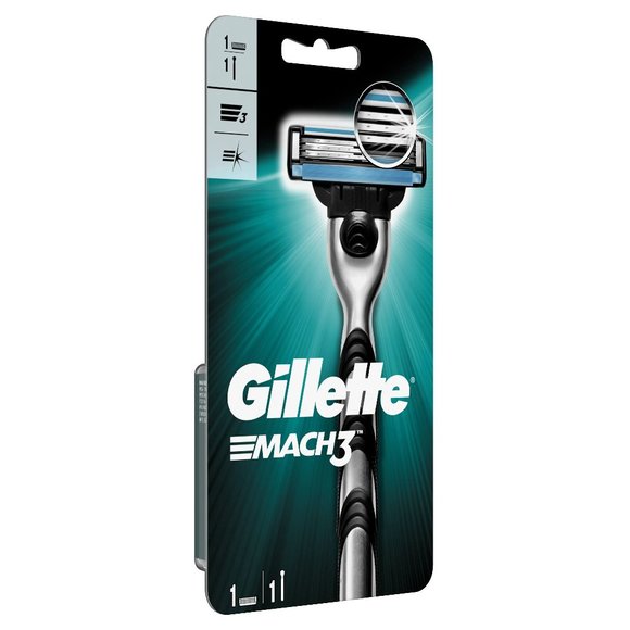 gillette | Grooming | Gillette Mach3 Mens Razor With Handle And 1 Razor ...